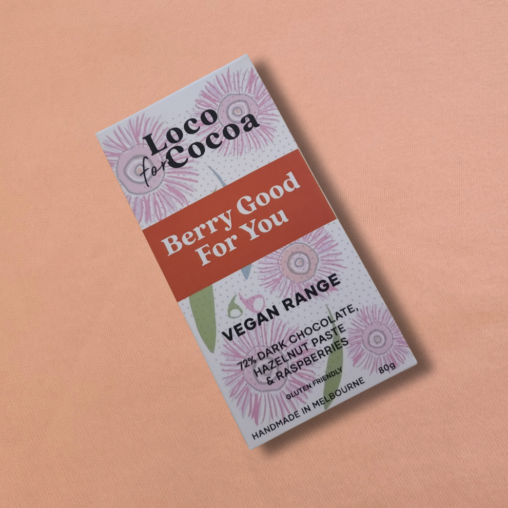 Loco for Cocoa 'Berry Good For You' Vegan Chocolate – Purpose Precinct